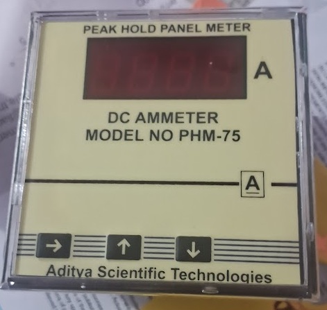 DC Peak Hold Meter